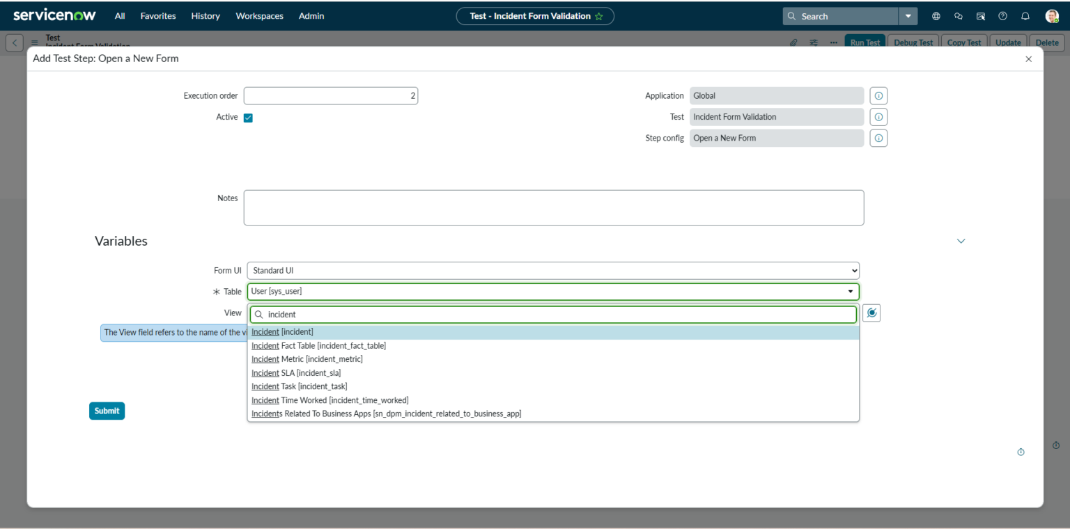 ServiceNow ATF: Automatically Test Incident & Form Validation - Iqbal ...