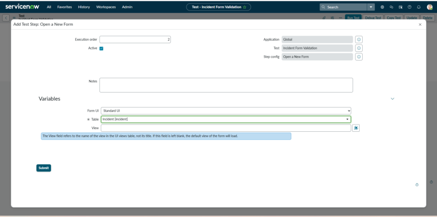 ServiceNow ATF: Automatically Test Incident & Form Validation - Iqbal ...