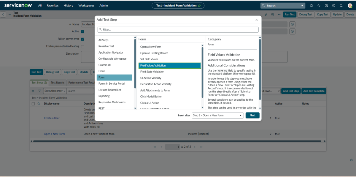 ServiceNow ATF: Automatically Test Incident & Form Validation - Iqbal ...